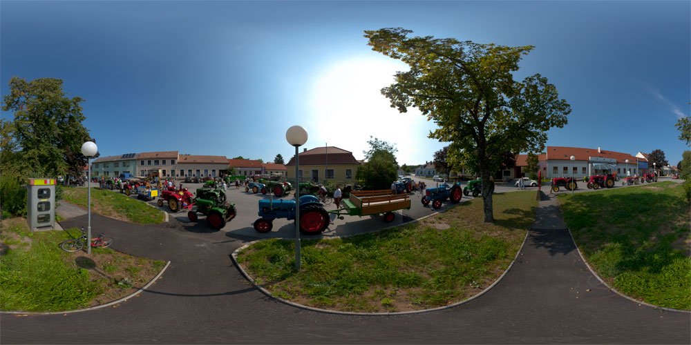 Seyring Kirtag 2011 - Oldtimer-Traktortreffen: Ankunft der Teilnehmer ...